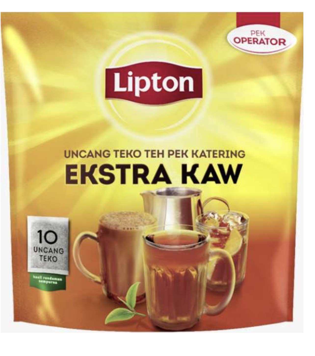 LIPTON EXTRA KAW CATERING POTBAG (10x12G) | Lazada