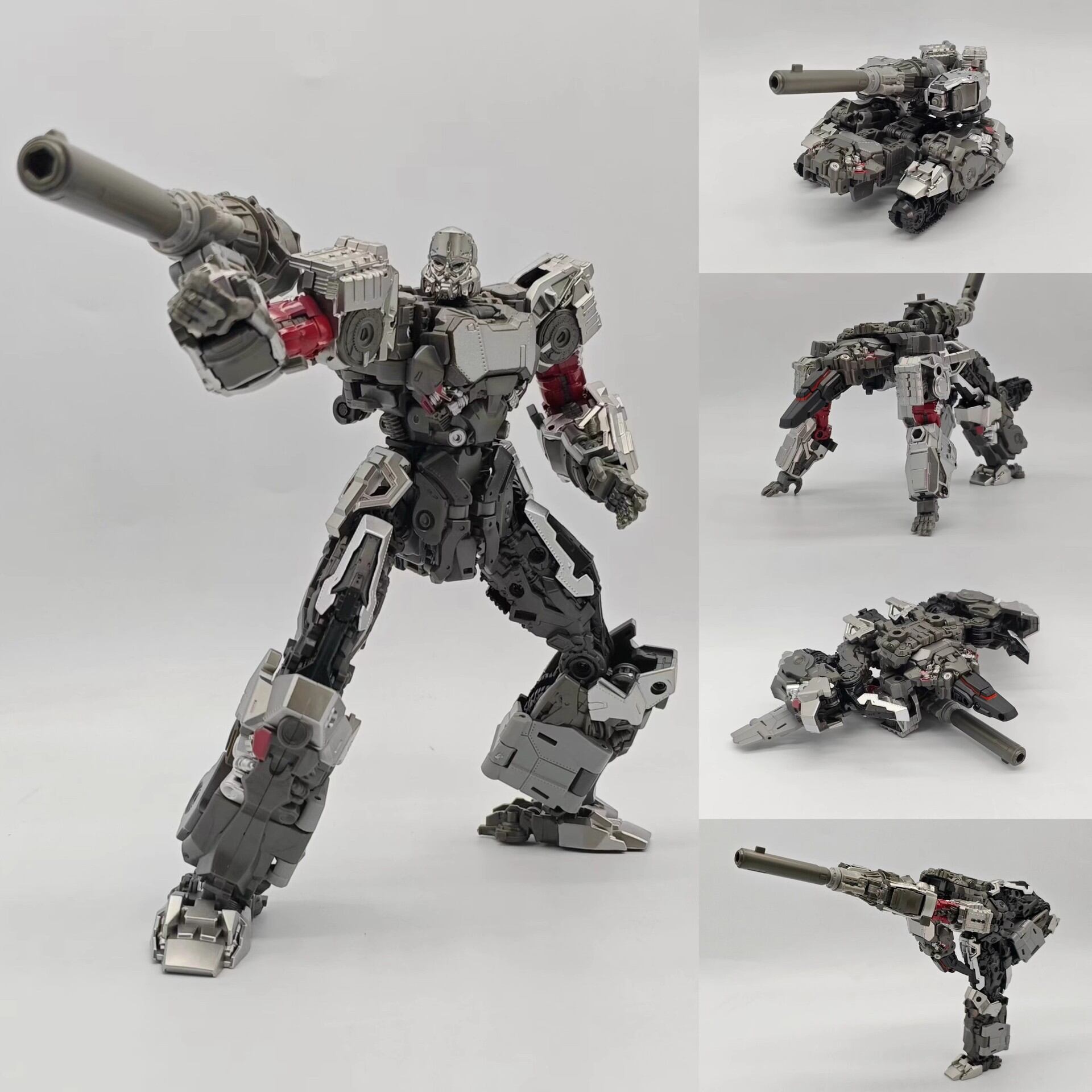 Transforming Alloy Robot Model Toy Tank Knight Giant Plane Decepticon ...