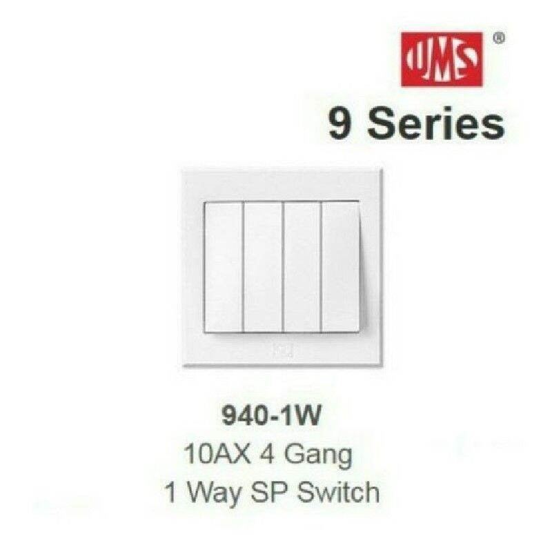 UMS 9 SERIES SWITCHES & SOCKET 13A 1G 2G | Lazada