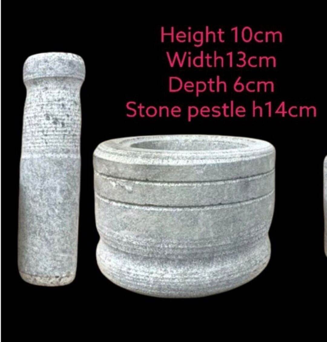 Indian stone Idikal heavy oor idikal with stainless steel pestle /stone ...