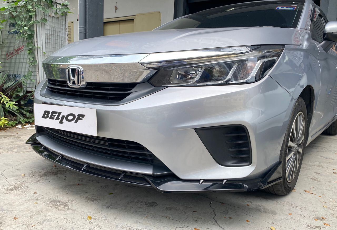 Honda City GN2 RS 2020 2021 2022 front side skirt lip spoiler diffuser Bodykit body kit | Lazada