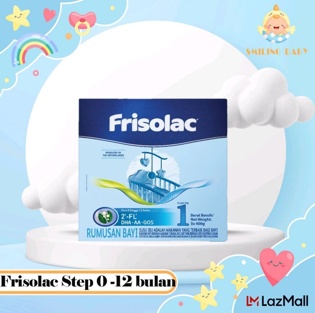 Frisolac Step 0 -12 bulan (3× 400g) | Lazada