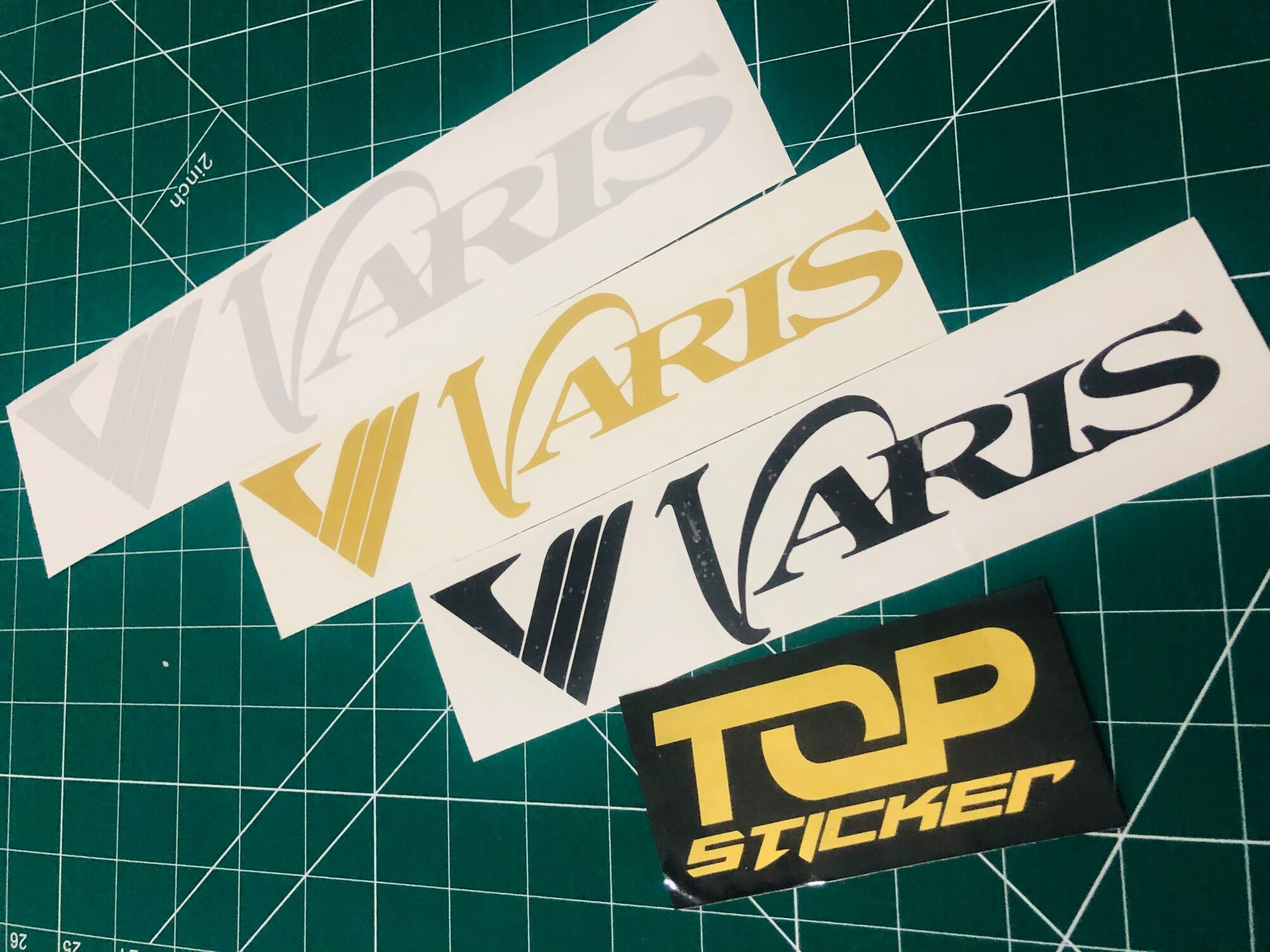 VARIS LOGO CAR STICKER MYVI AXIA ALZA BEZZA SAGA EXORA PERSONA VIOS ...
