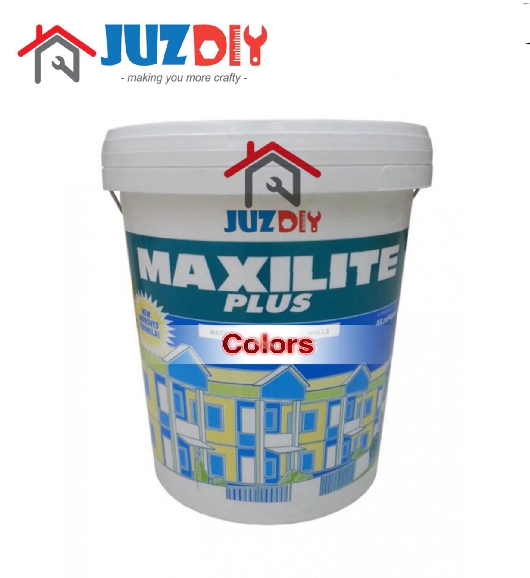 DULUX Maxilite Plus Emulsion Paint 18L # Colors # | Lazada