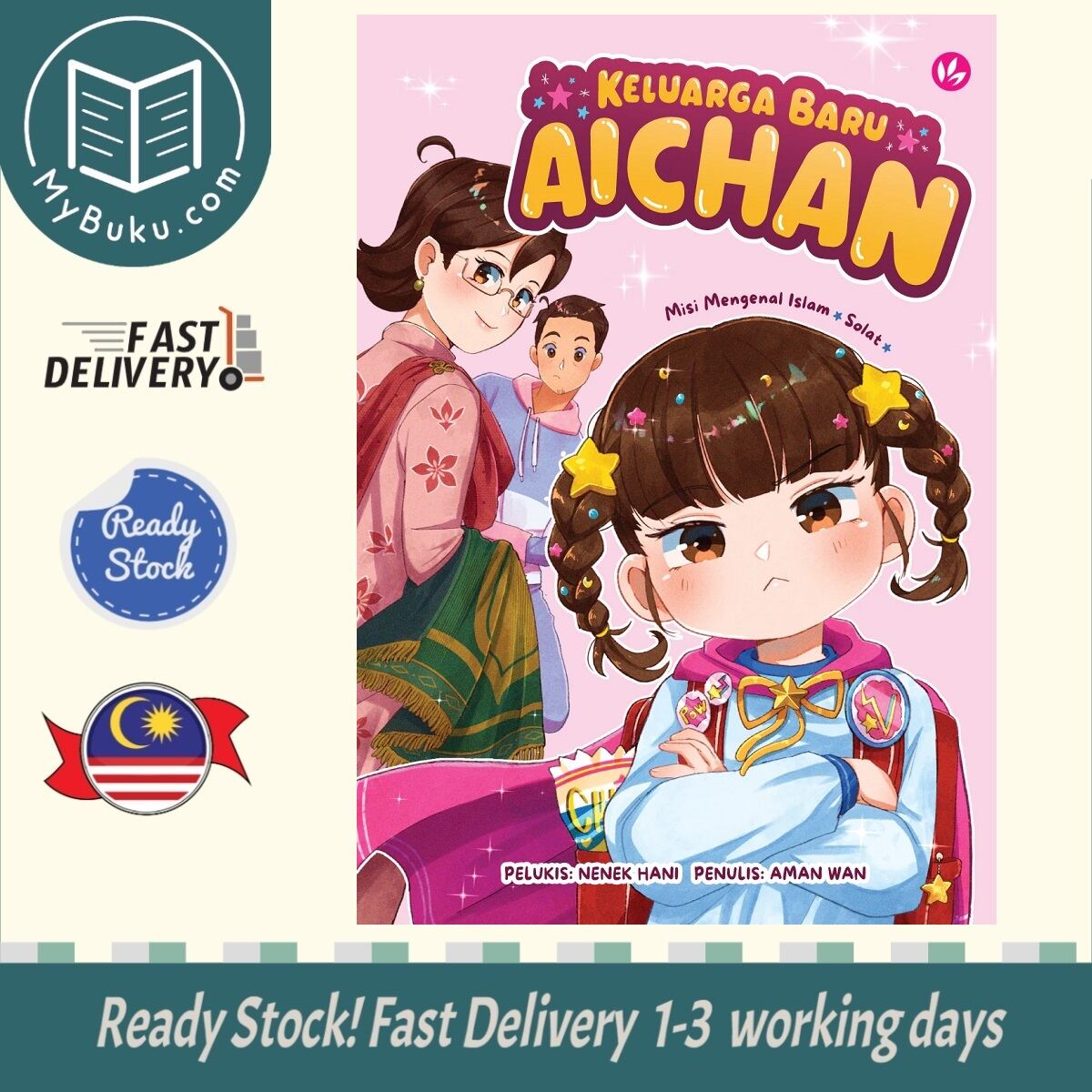 [ MyBuku.com ] Keluarga Baru Aichan: Misi Mengenal Islam - Solat ...