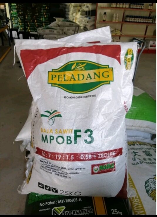 BAJA SAWIT MPOB F3 Khas untuk kelapa sawit 1KG | Lazada
