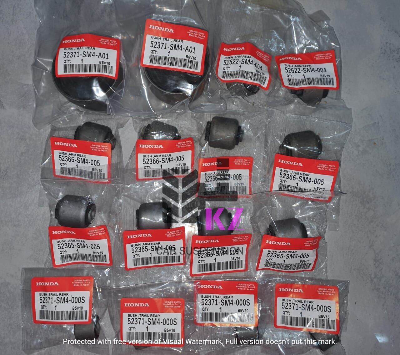 HONDA ACCORD SM4 / SV4 REAR ARM BUSH / REAR LOWER ARM BUSH FULL SET ...