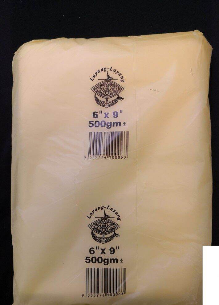 LAYANG-LAYANG Brand Takeaway [Tapao] Plastic Bag HM 6'x9' 500g | Lazada