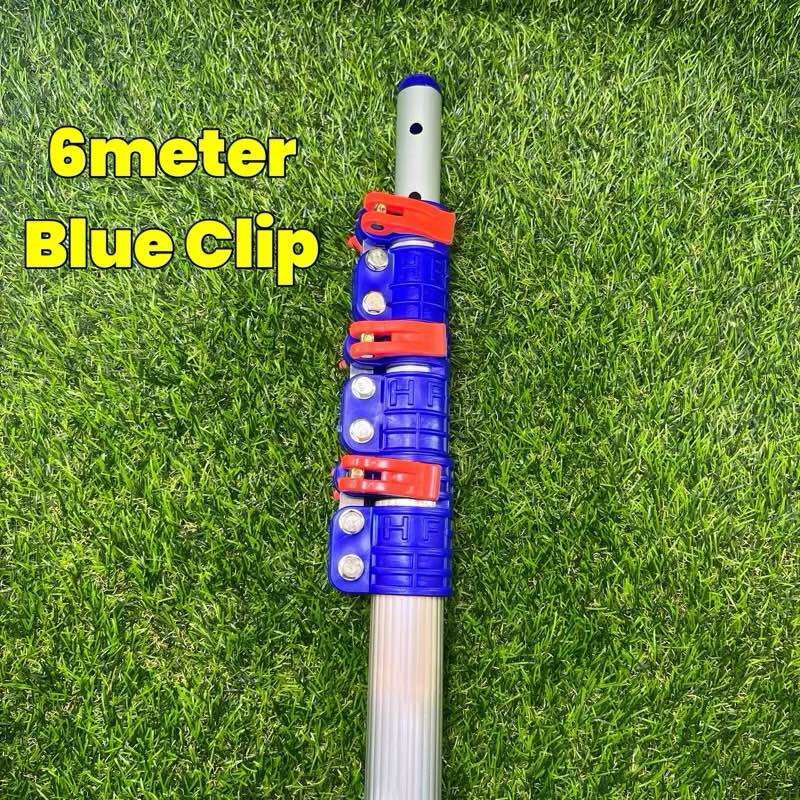 ORANG ALI 5 METER/6 METER Heavy Duty Adjustable Aluminum Pole ...