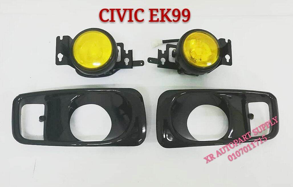 HONDA CIVIC EK99 FOG LAMP (FULL SET) | Lazada