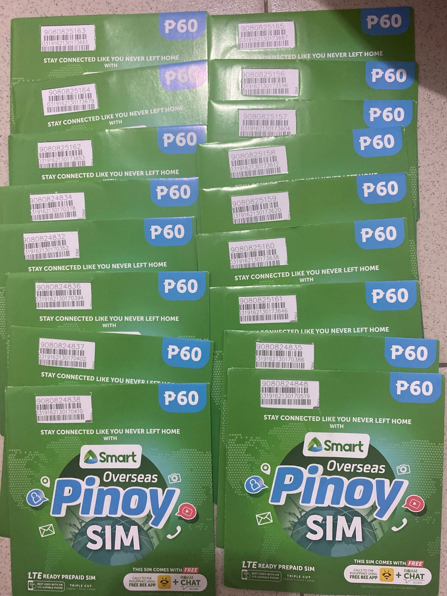 Smart Overseas Pinoy Sim Card | Lazada