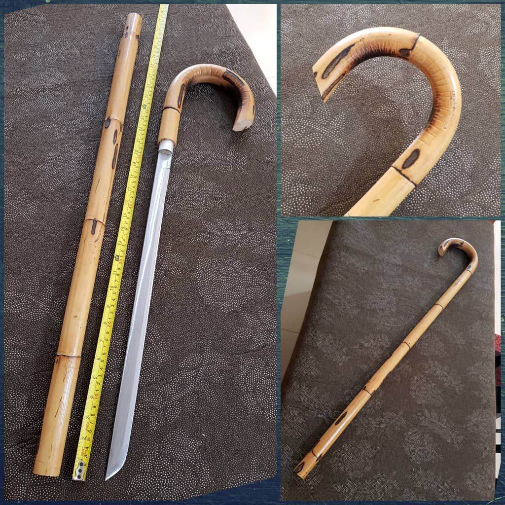 tongkat rotan simple virall | Lazada