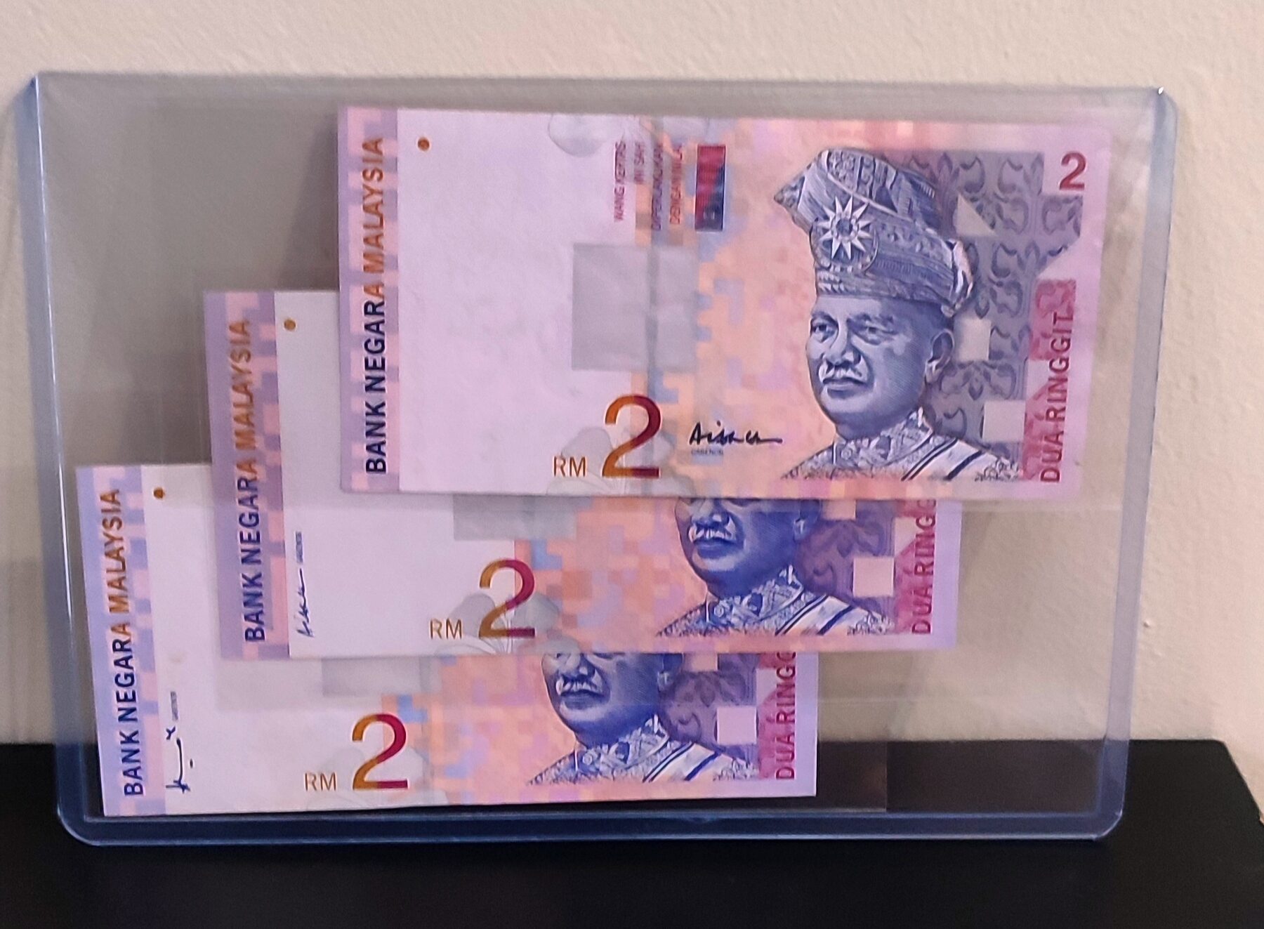 BANKNOTE MALAYSIA RM2 SERIES 8(1997-1998)/SERIES 9 (1999)/ SERIES 10 ...
