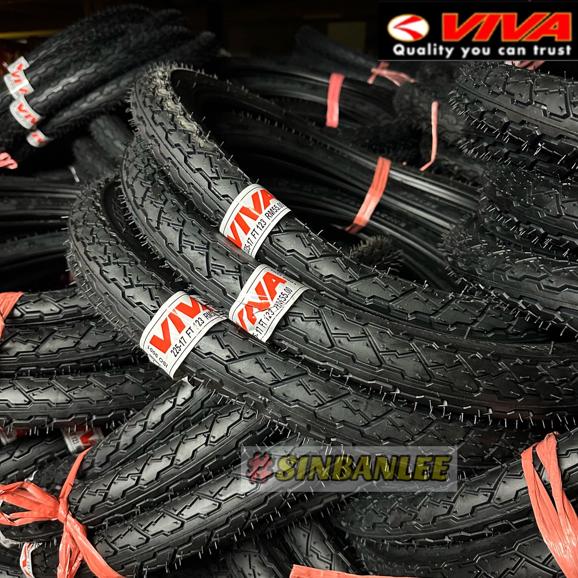 VIVA FT123 225-17 / 250-17 / 275-17 / 60/90-17 / 250-18 TYRE TAYAR ...
