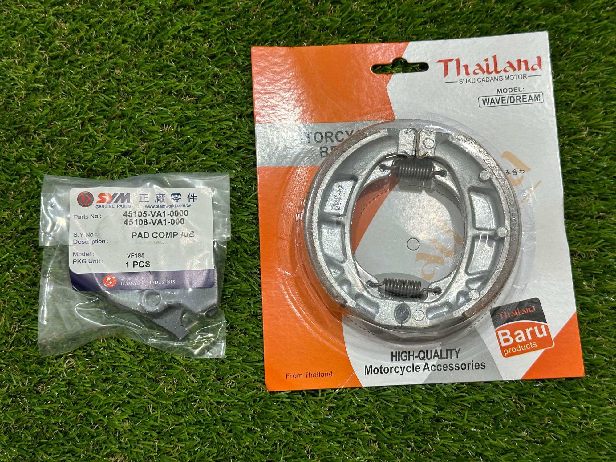 SYM VF3I VF3 I SPORT RIDER 125I E BONUS FRONT REAR BRAKE PAD BELAKANG ...