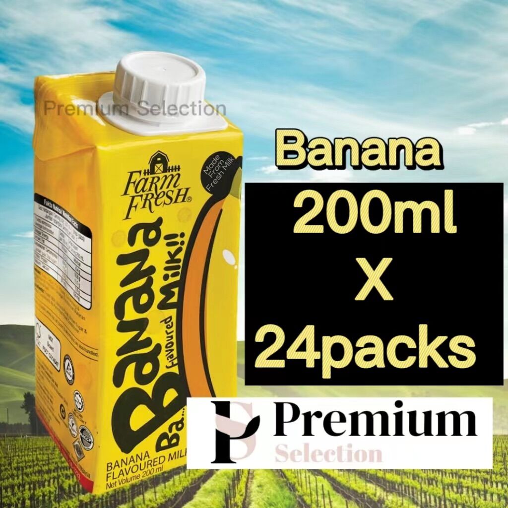 SUSU FARM FRESH UHT MILK SUSU SEGAR UHT 200GX 1 CTN(24pcs)- FRESH MILK ...