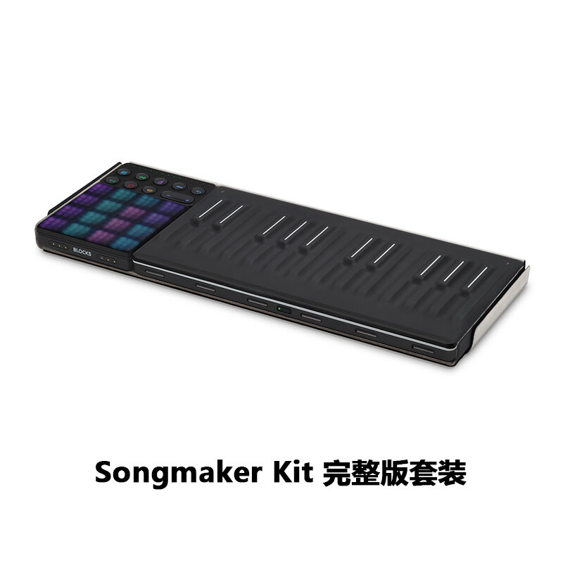 Roli Lumi Rise 25/49 Full-Color Intelligent Interactive MIDI Keyboard ...