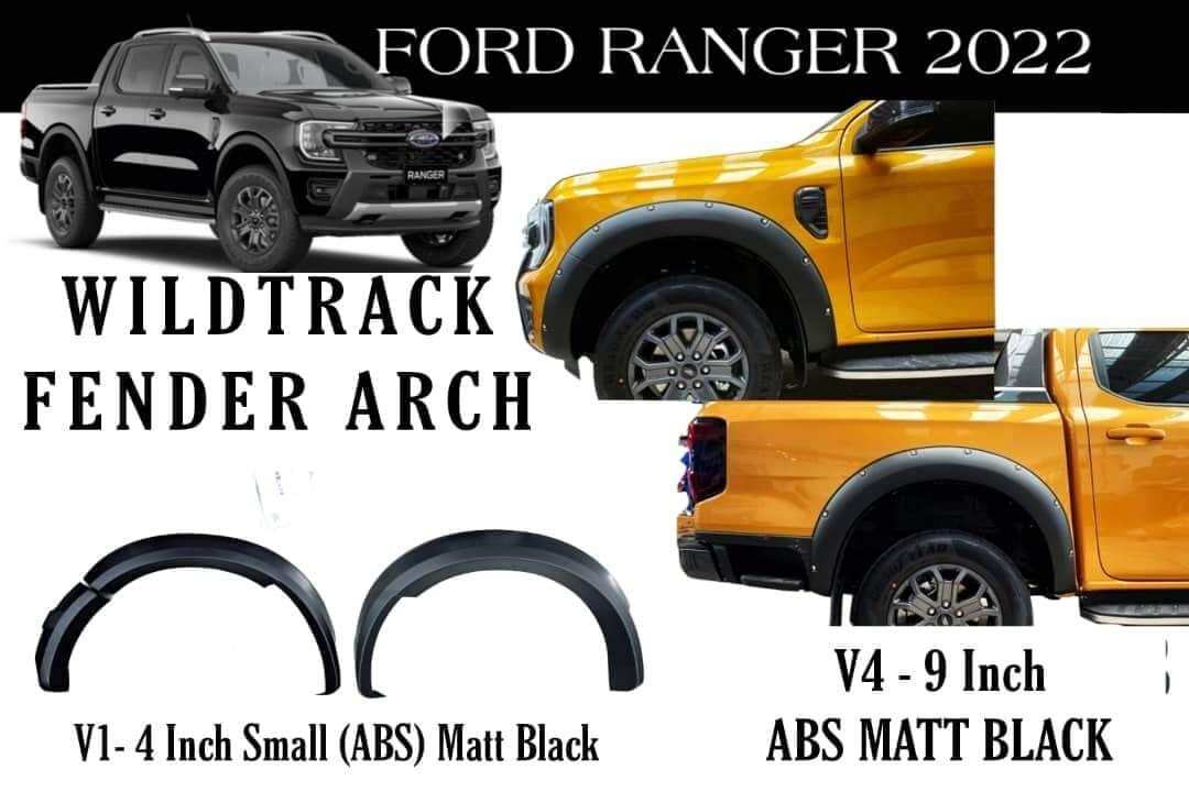 2022 FORD RANGER T9 FENDER FLARES | Lazada