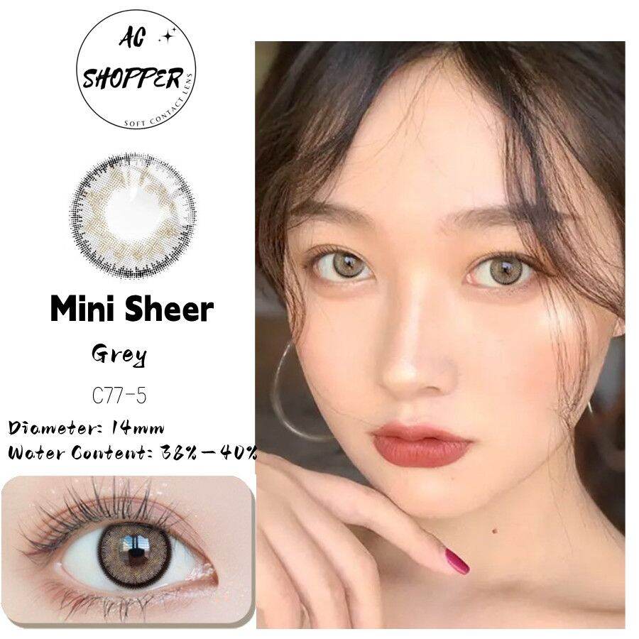 【MDA Approve】Mini Sheer Original Ac Shopper Soft Contact Lens Malaysia ...
