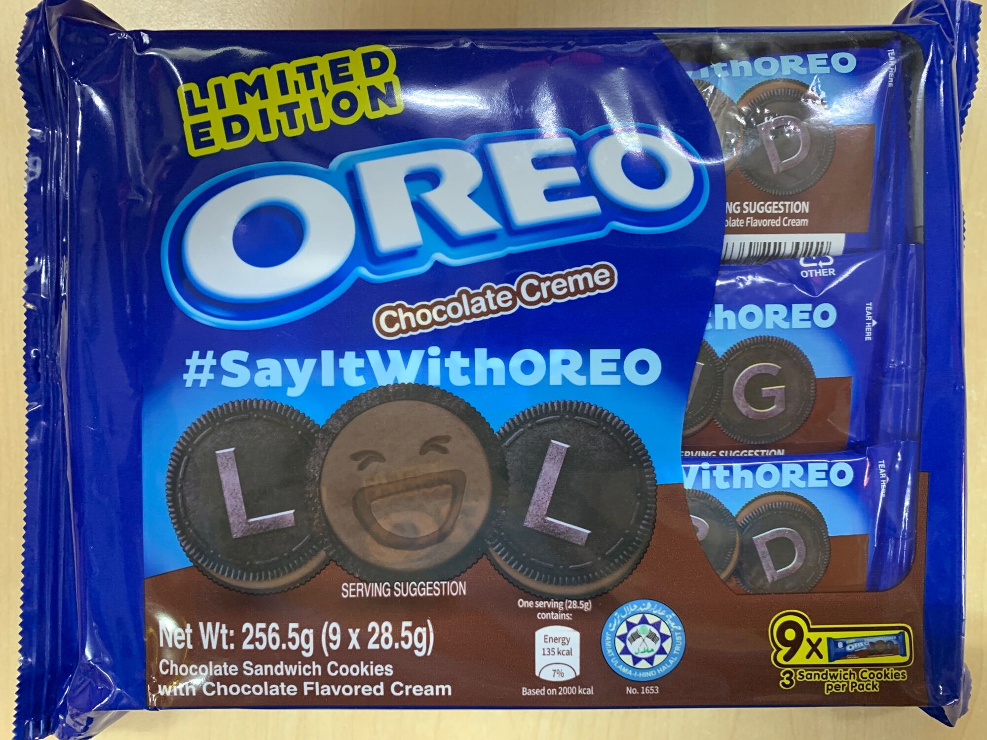 OREO CHOCOLATE SANDWICH COOKIES WITH CHOCOLATE FLAVORED CREAM CHOCOLATE ...