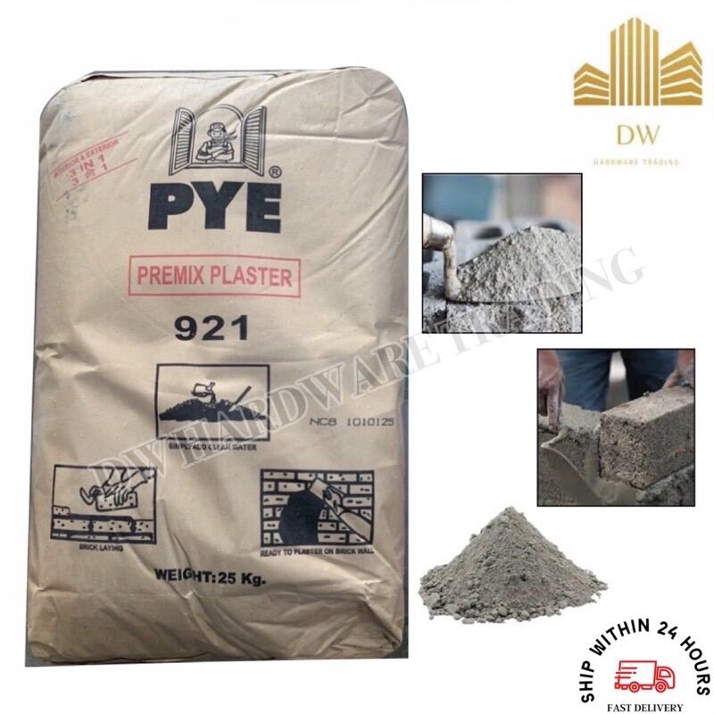 🔥Ready Stock🔥PYE Premix Plaster 921 (25kg) | Lazada