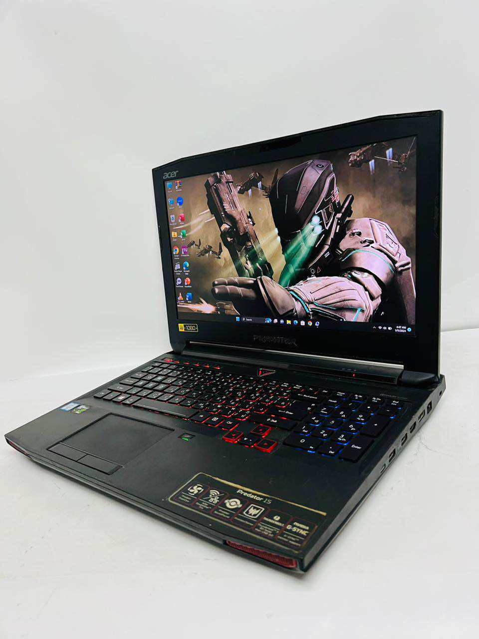 Acer Laptop Gaming Core i7#Ram 16GB(Upgradable) SSD 128GB+1TB HDD ...