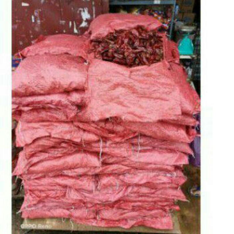 Cili Kering/Cabai Kering/Lada Kering Besar satu guni 1.2kg-1.5kg | Lazada