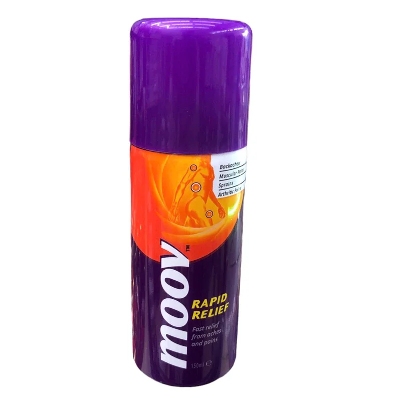 MOOV RAPID RELIEF spray 150ml ( first relief from aches and pain) | Lazada MOOV RAPID RELIEF spray 150ml ( first relief from aches and pain) | Lazada