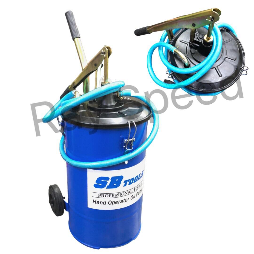 SB Tools 20Litre Hand Operated Oil Pump (Gear Oil Pump) Minyak Pump ...