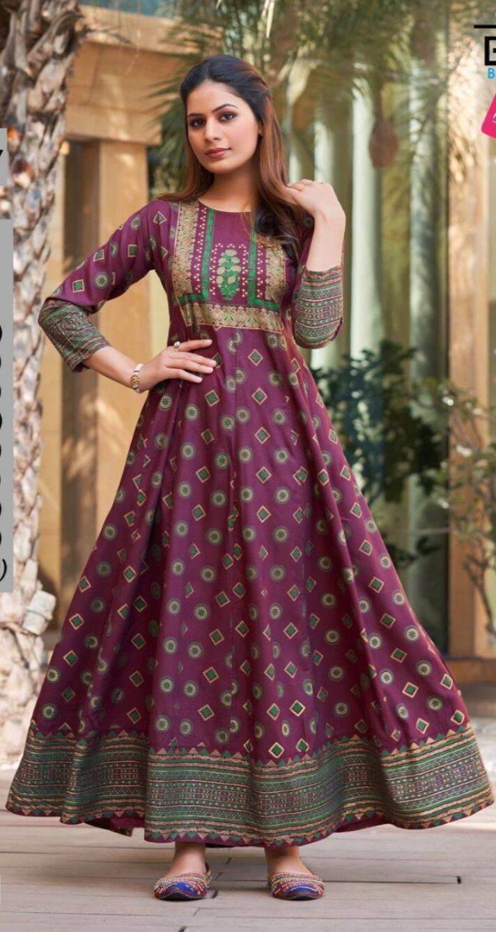 Rai [Lady] Heavy Rayon Long Gaun (ready stock) | Lazada