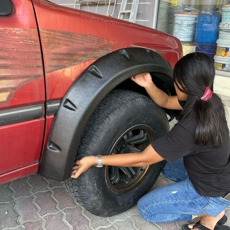 Isuzu rodeo invader oversize fender flares | Lazada