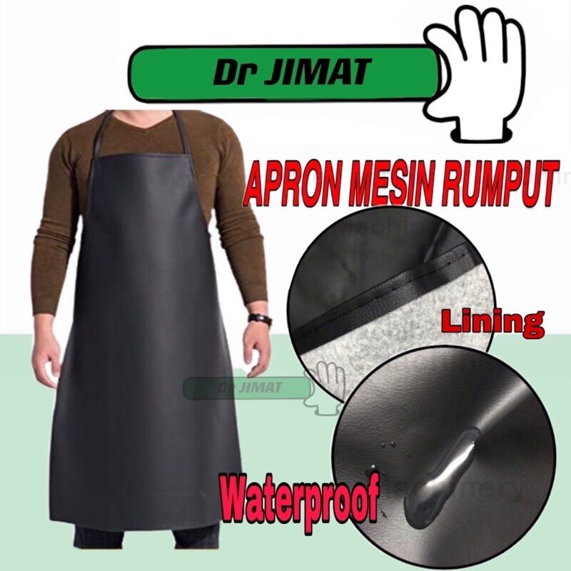 Brush Cutter Apron Baju Mesin Rumput APRON RUMPUT TEBAL PVC MATERIAL OR ...
