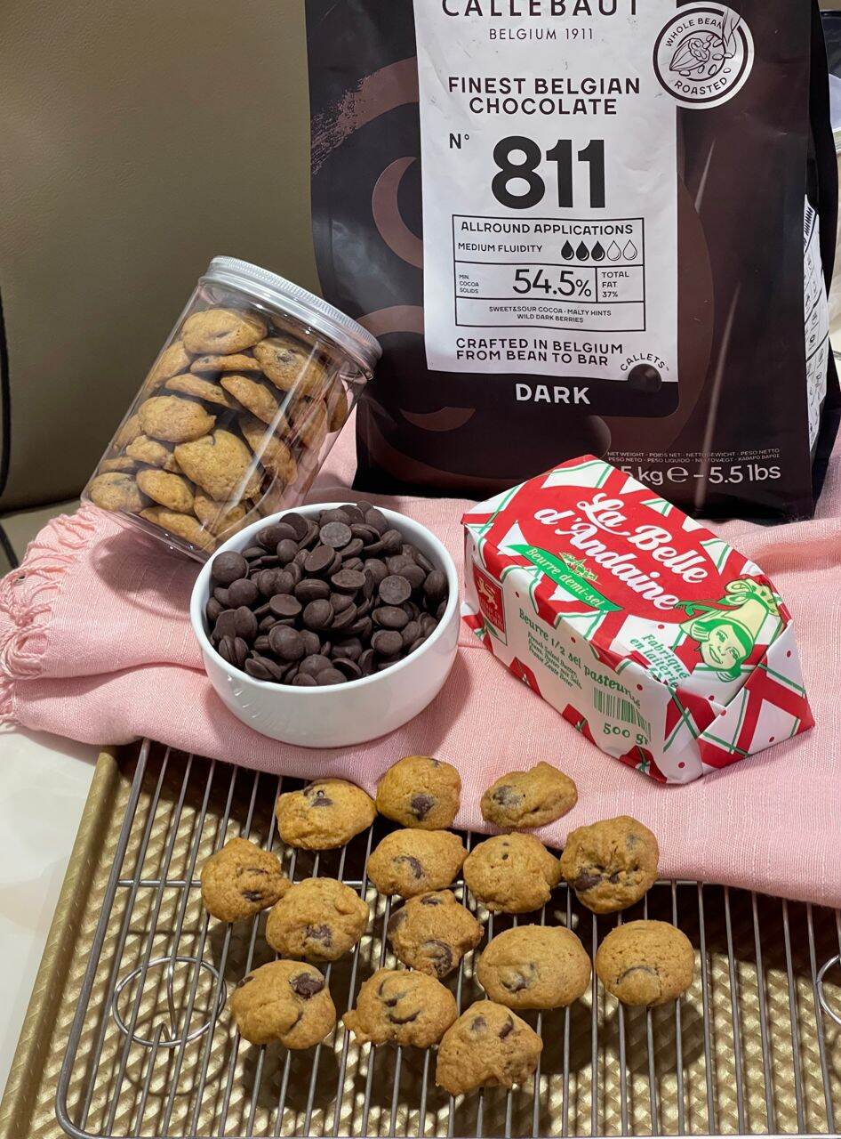 Belgium Chocolate Crunchy Cookies With Premium Pure Butter | Lazada