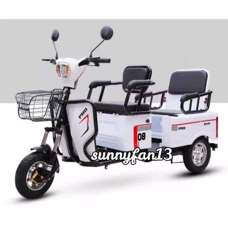 CHILWEE BATTERY Tricycle 4 Seats Electric Scooter 3 Wheels Ebike Brand ...