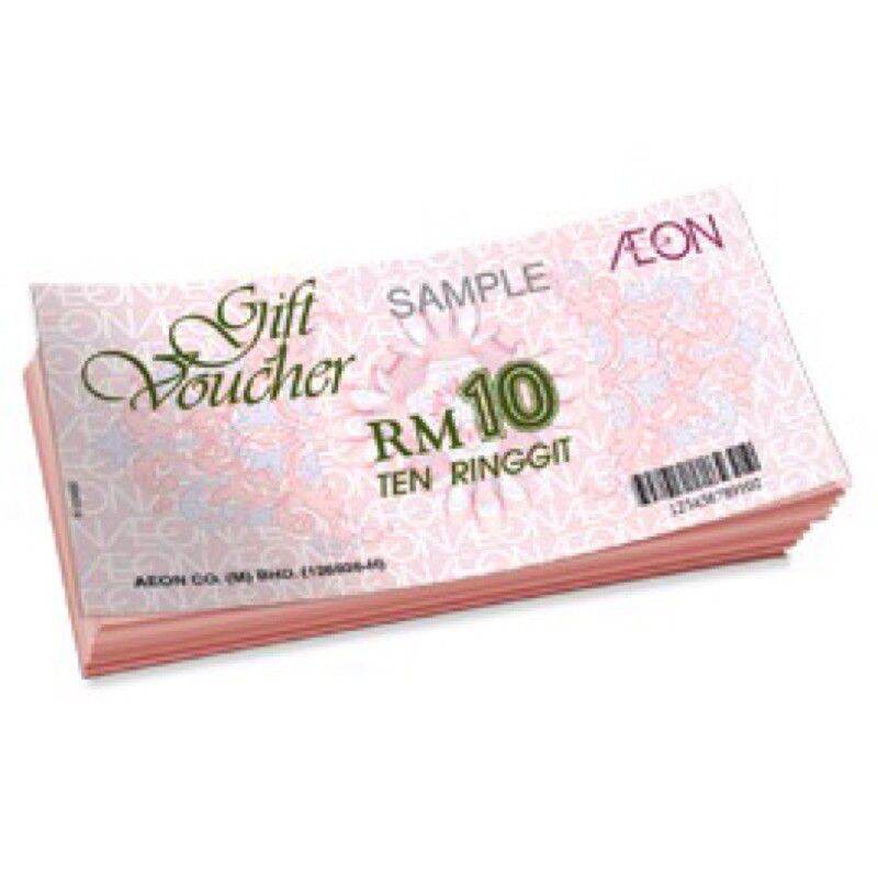 Ready Stock Aeon Voucher Rm10 | Lazada