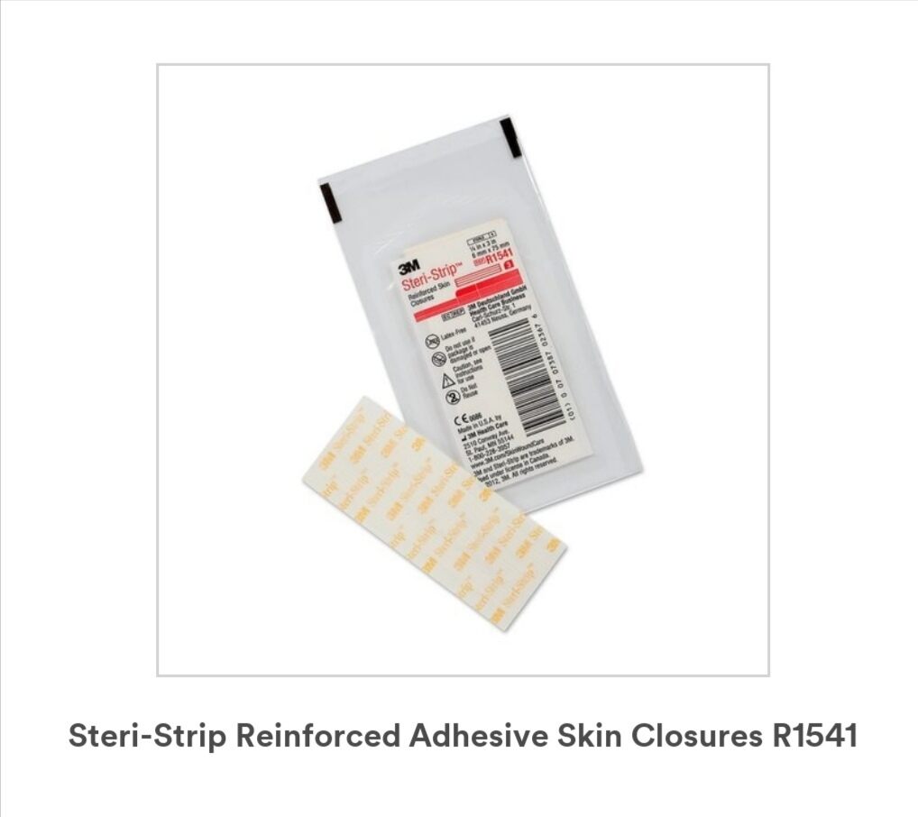 3M Steri-Strips 1/4 x 3 size: 6mm x 75mm 1 pack | Lazada