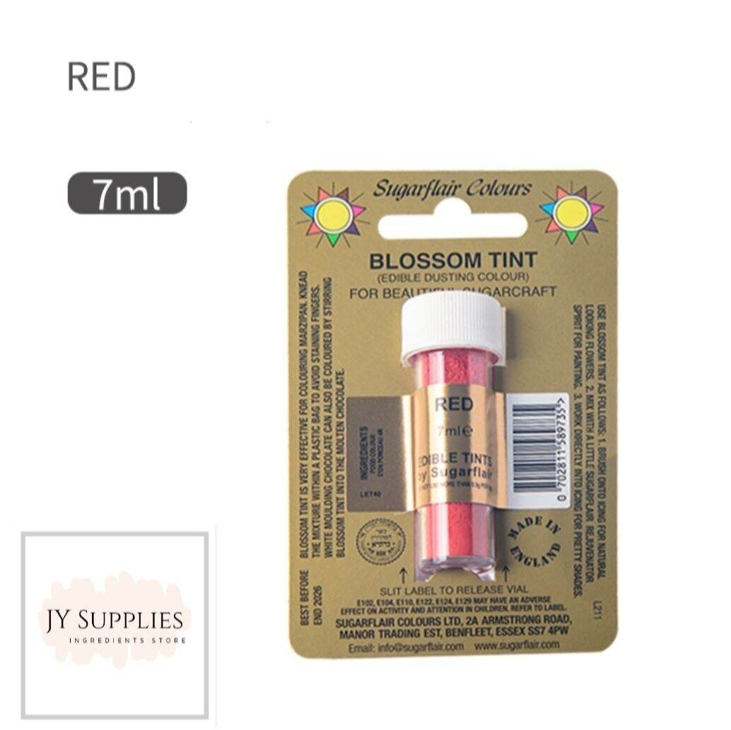SUGARFLAIR Edible Blossom Tint Dusting Colour Powder Lustre Color ...