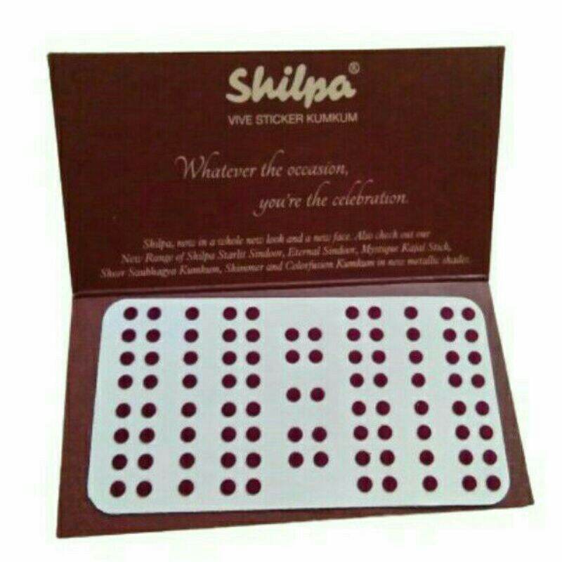 Shilpa Bindi/Pottu Sticker Per Box | Lazada