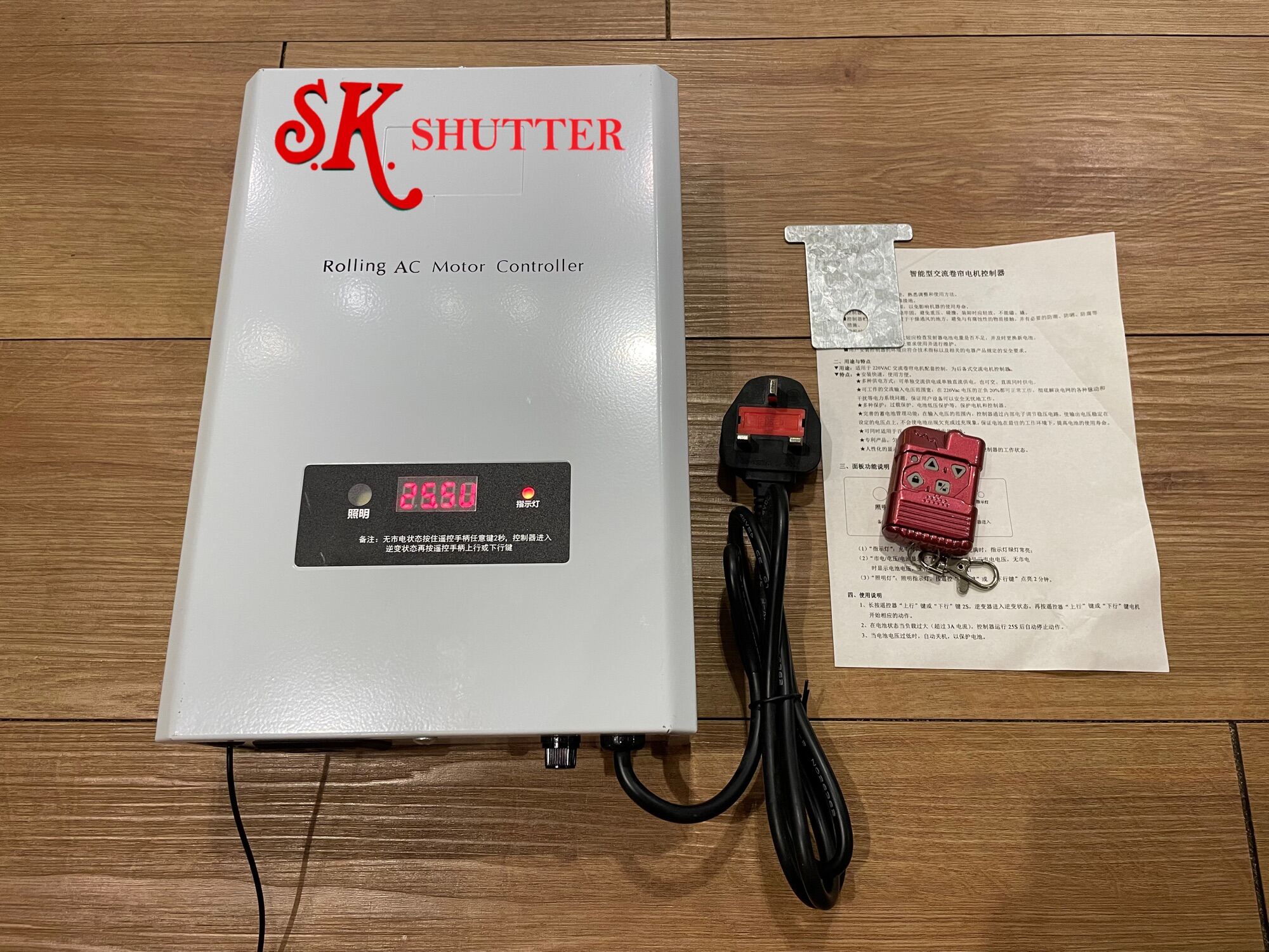 Roller Shutter Electirik Motor Backup Battery Ac240v | Lazada