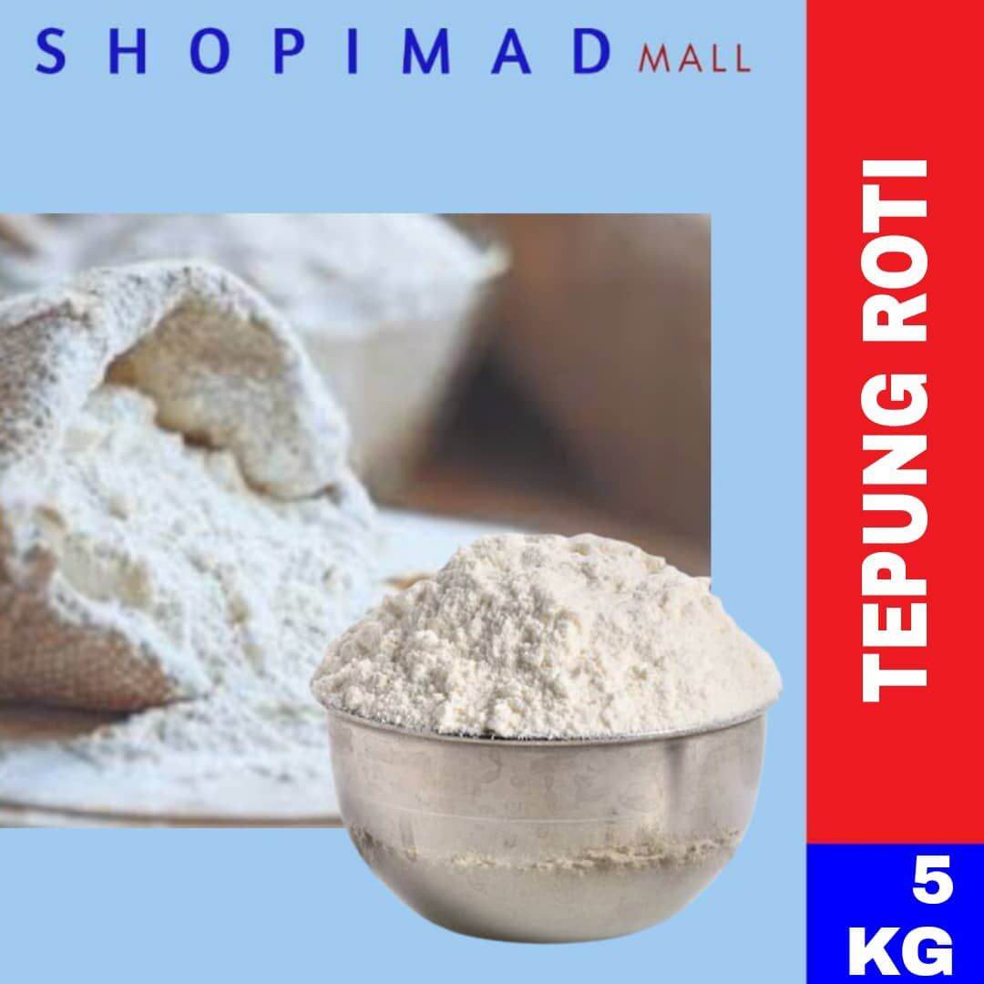 [5KG] TEPUNG ROTI TEPUNG BERPROTEIN TINGGI | HIGH PROTEIN FLOUR | Lazada