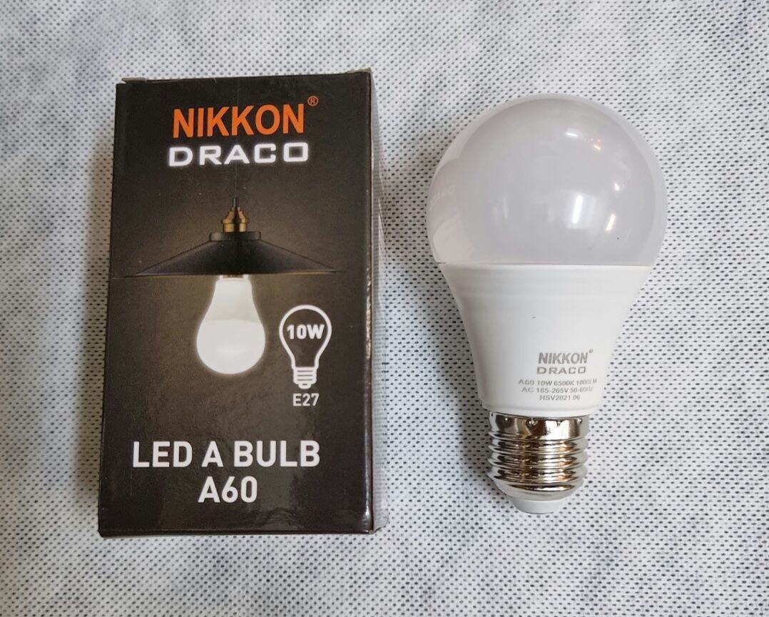 Nikkon Draco Led A Bulb 5W 10W 15W 21W 6500k Daylight | Lazada