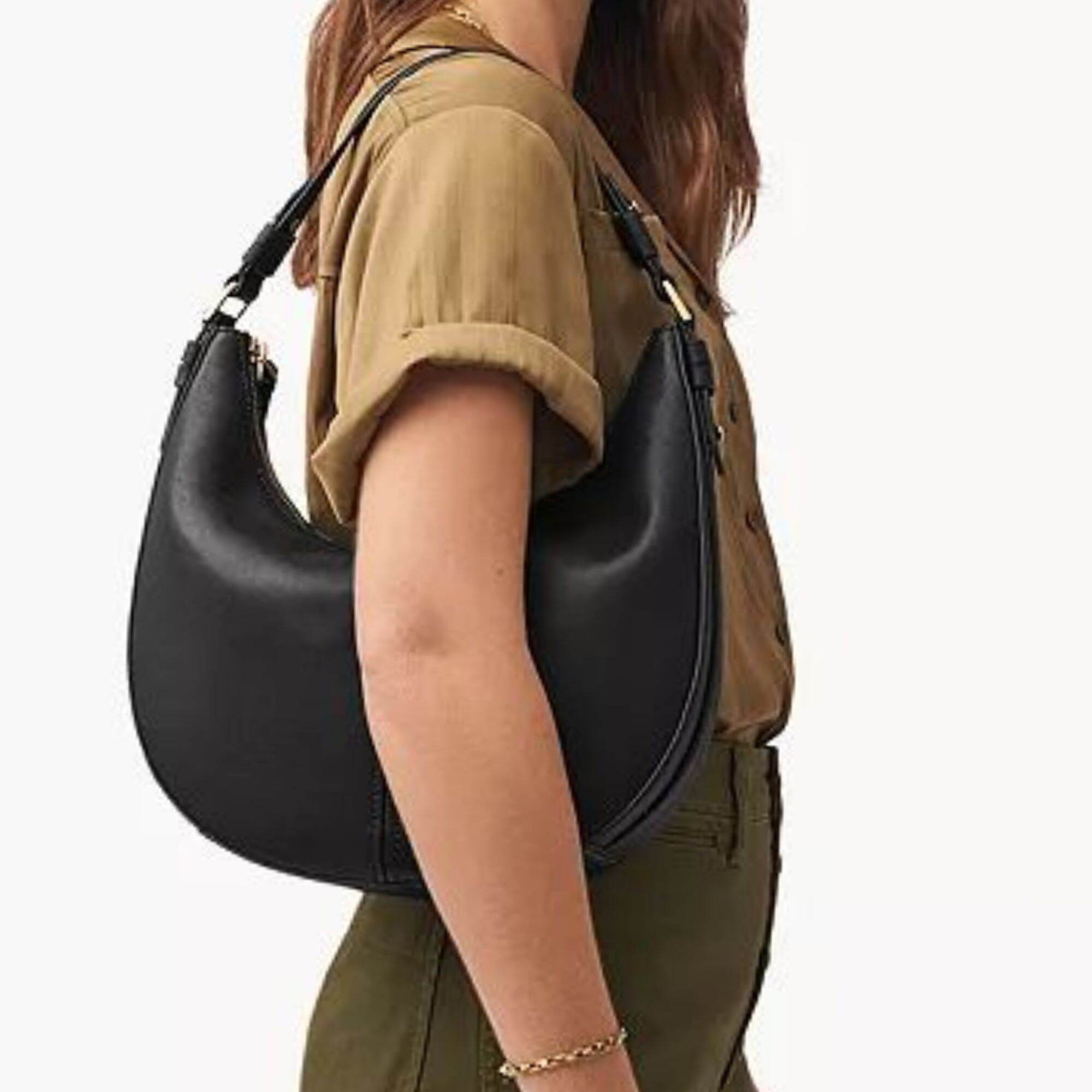 Fossil shae large hobo ready stock original | Lazada