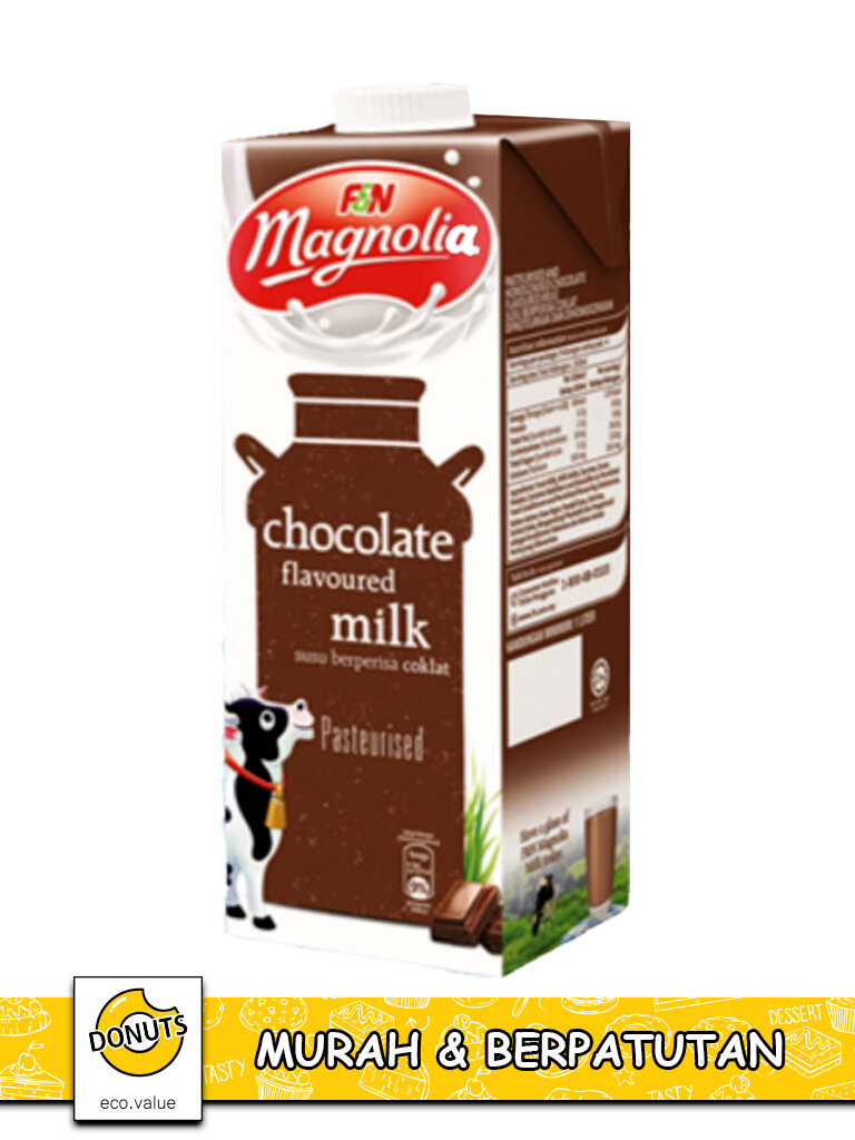 F&N MAGNOLIA UHT CHOCOLATE FLAVOURED MILK 1L | Lazada