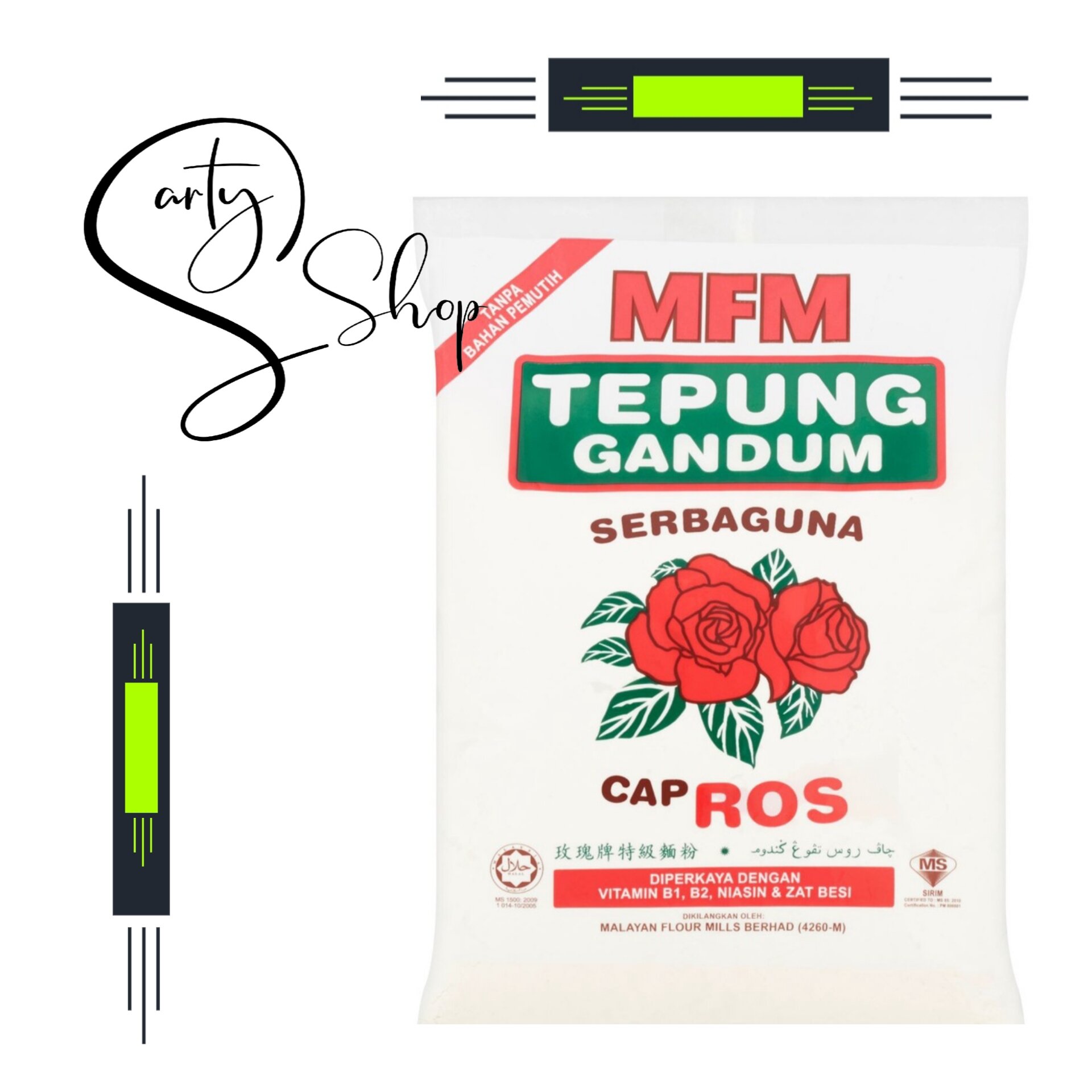 Cap Ros Tepung Gandum (850g) | Lazada