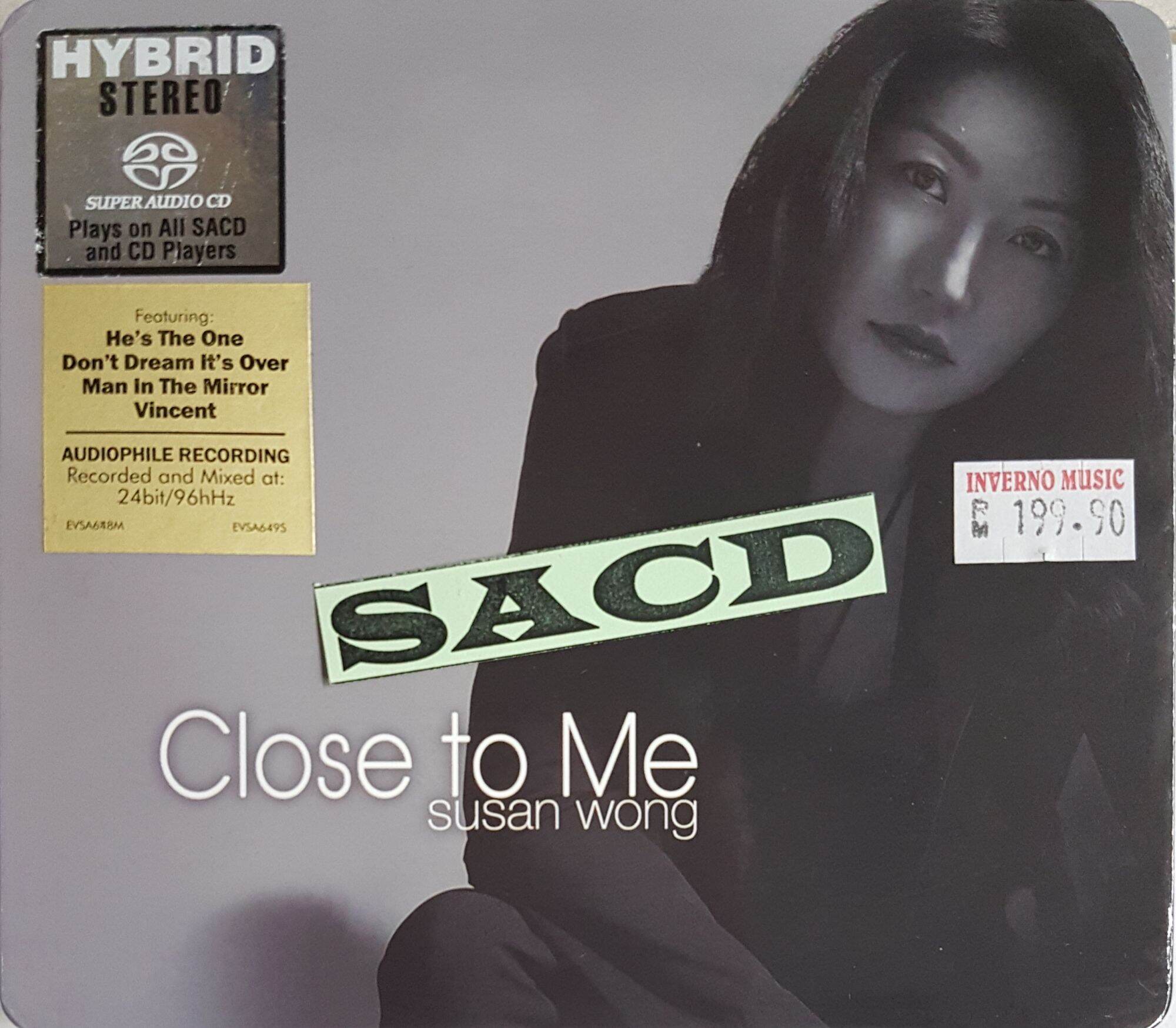 Susan Wong - Close to Me (SACD) | Lazada