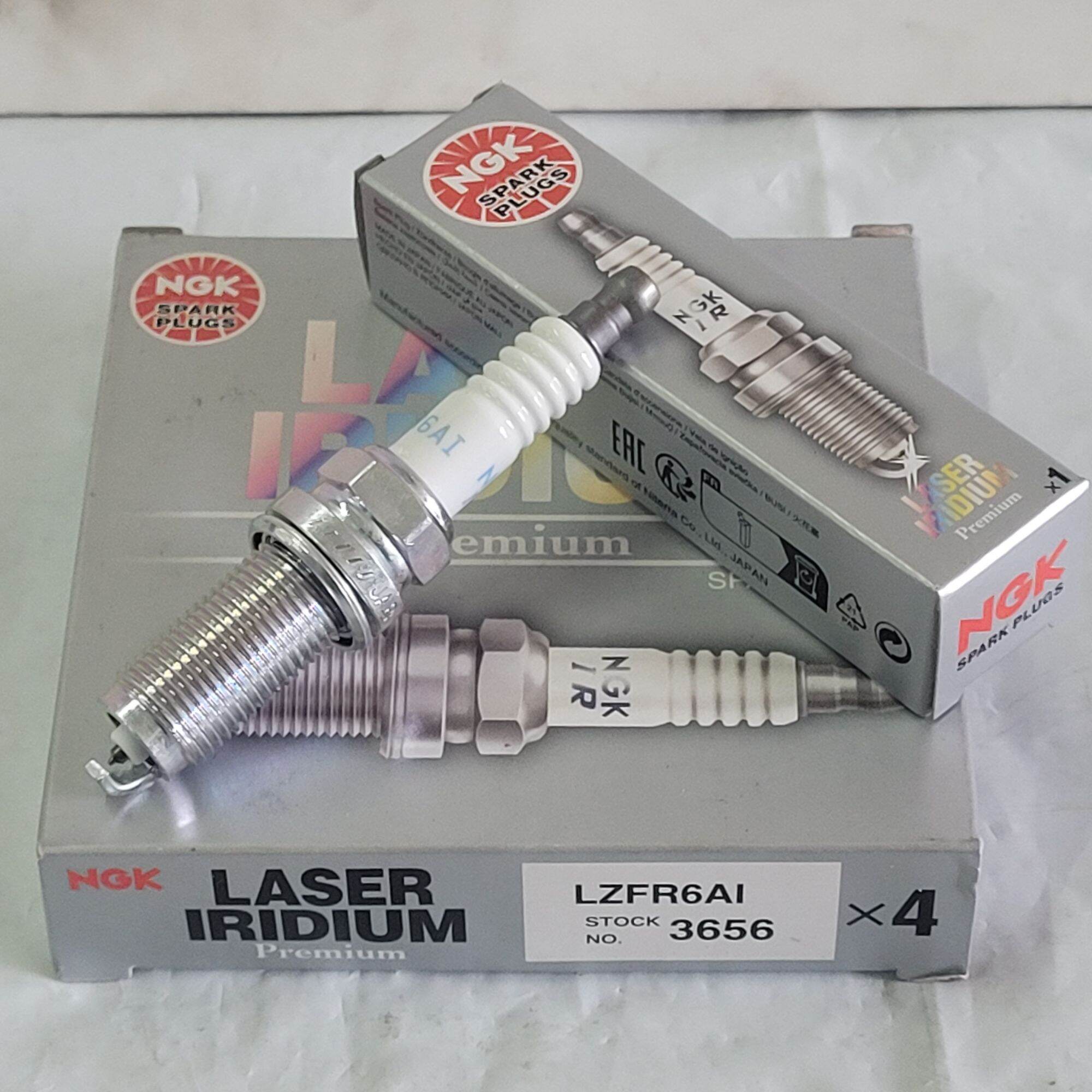LZFR6AI Mitsubishi Grandis, Outlander, Airtrek NGK 3656 Laser Iridium ...