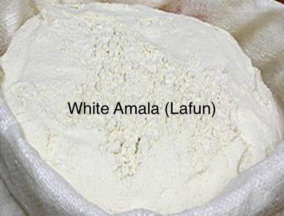 White Amala (LAFUN 500g & 1kg/pack) Cassava Flour Fufu | Lazada
