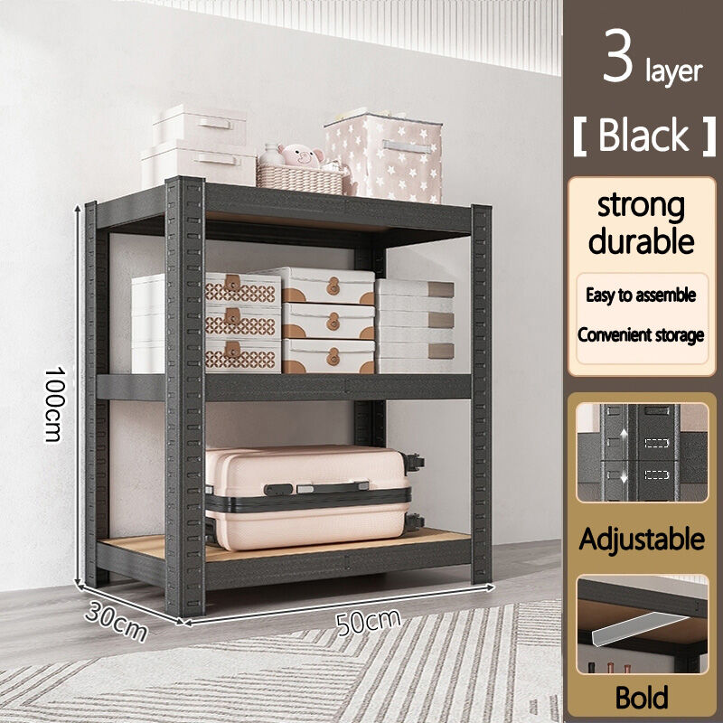 Adjustable Height Steel Rack Boltless Rack 5 Layer Heavy Duty Stante ...