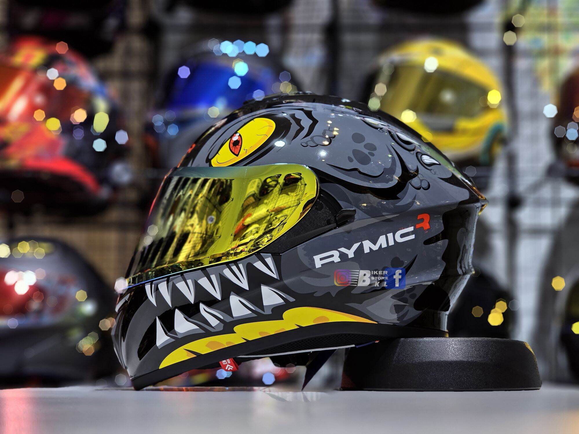 Original Rymic Athlon Full Face Helmet | Lazada
