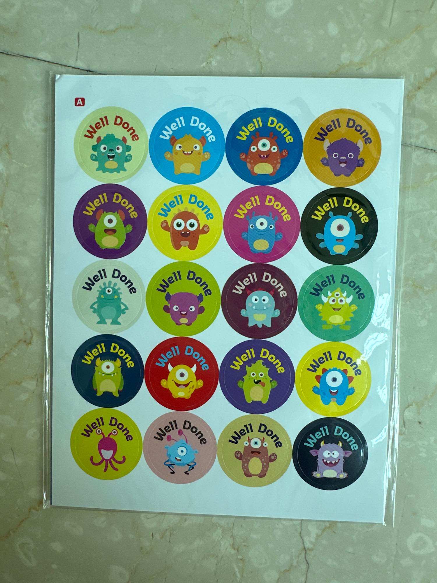 20pcs Cute Reward Stickers for Kids Encouragement Stickers Teachers ...